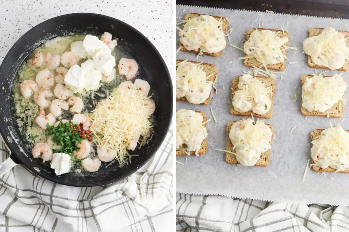 Easy Baked Shrimp Toast