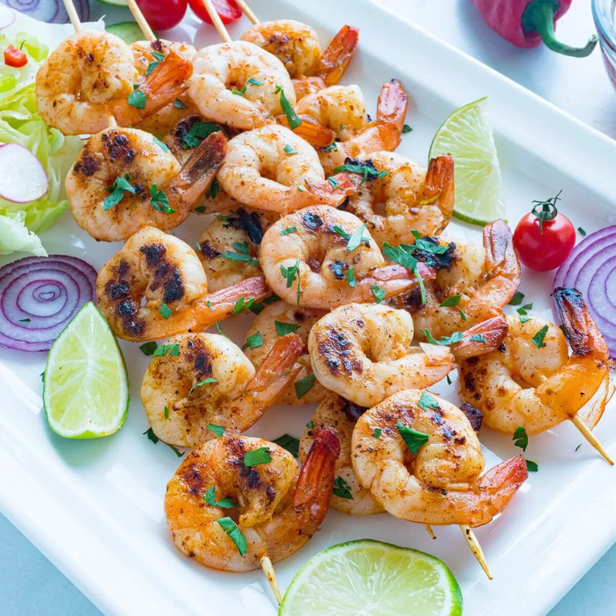 Chipotle Lime Grilled Shrimp